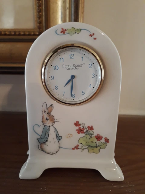 (RARE) WEDGWOOD PETER Rabbit Clock 1993 £14.99 - PicClick UK