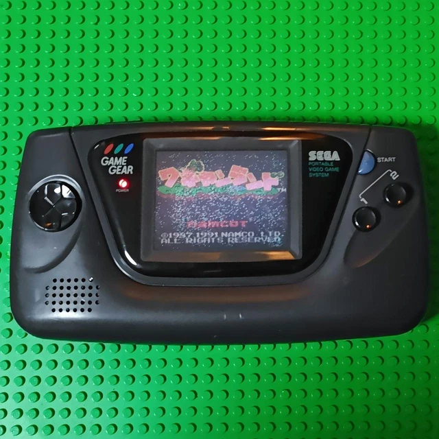 SEGA GAME GEAR GG Handheld Game Console Black [Capacitor Replacement] £ ...