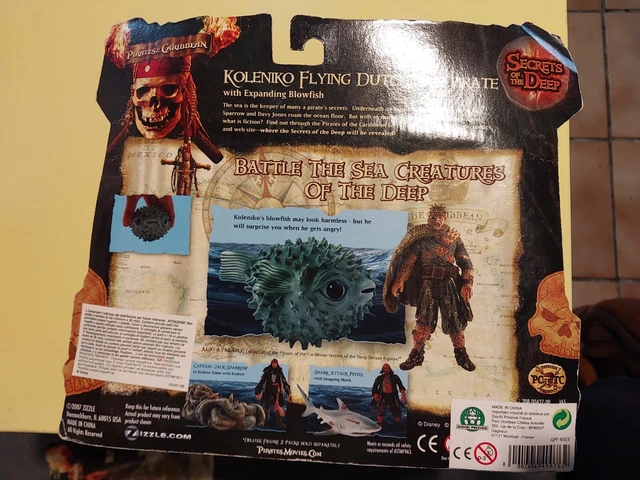 PIRATES CARIBBEAN DELUXE Koleniko Flying Dutchman Pirate & Expanding ...