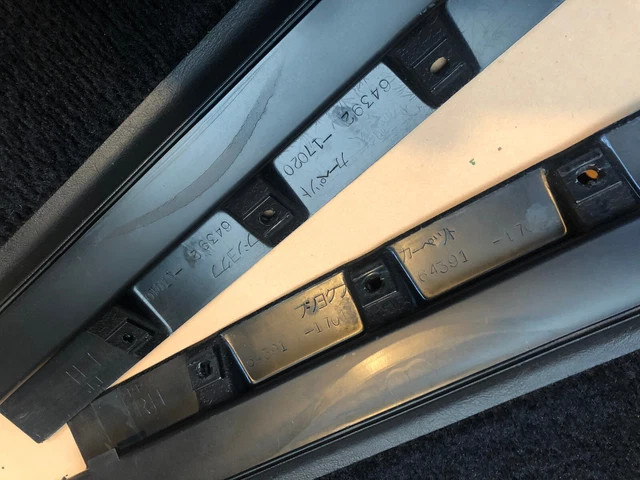 TOYOTA MR2 MK2 SW20 Rear Storage Subwoofer Box Cover RIGHT & LEFT ...