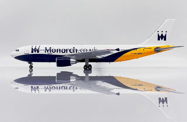 JC WINGS 1:200 Monarch Airlines Airbus A300B4-600R G-OJMR Diecast Model ...