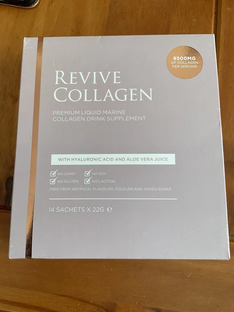 REVIVE COLLAGEN PREMIUM Liquid Marine Collagen Drink Supplement X 14 ...