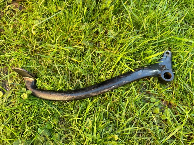 VINTAGE MOTORCYCLE REAR brake pedal. BSA Norton Matchless Ariel ? £45. ...