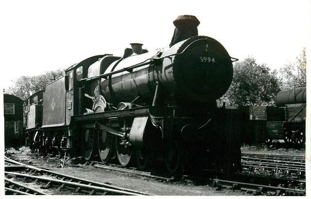 PHOTOGRAPH GWR 5994 Roydon Hall Steam Locomotive Swindon Works 6x4 £15. ...