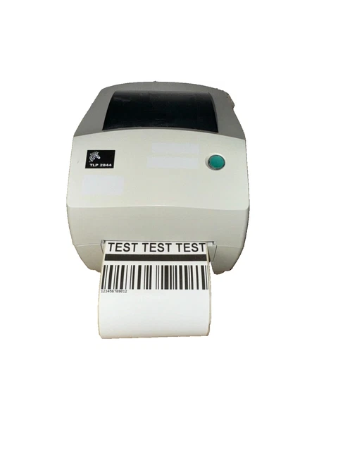 ZEBRA TLP2844 4& Thermal / Transfer Label Printer USB Serial Parallel ...
