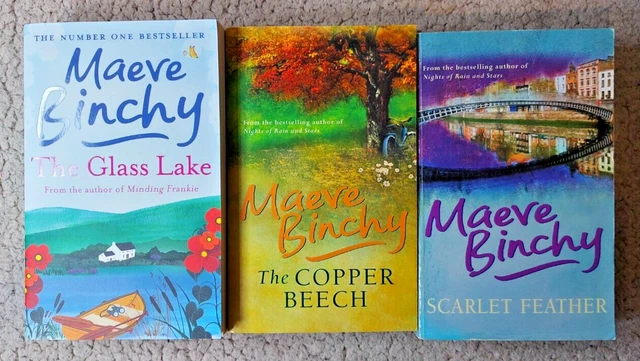 MAEVE BINCHY - 3x Bundle - The Glass Lake / Scarlet Feather / The ...