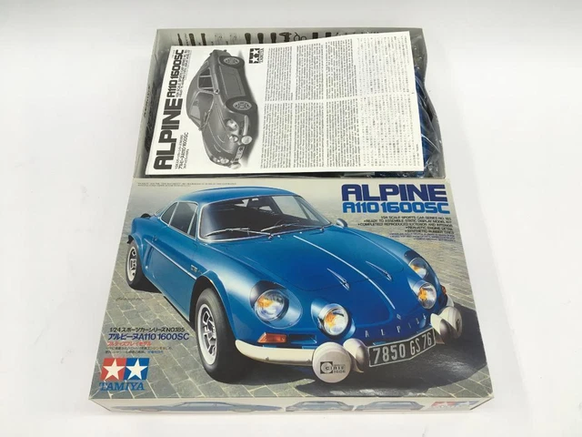 TAMIYA ALPINE A110 1600Sc 1/24 Modello in plastica EUR 89,88 - PicClick IT