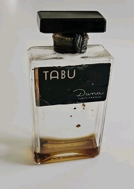 DANA COLLECTION FLACON Parfum Ancienne Rare TABU Flacon 8 Cm EUR 60,00 - PicClick FR