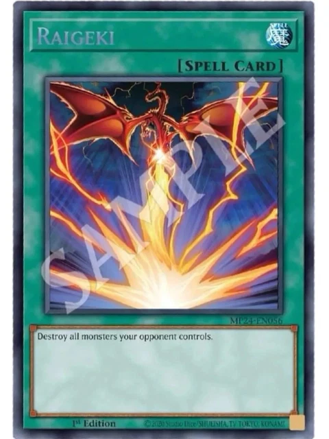 RAIGEKI YU-GI-OH! MP24-EN056 Secret Rare EUR 9,82 - PicClick FR