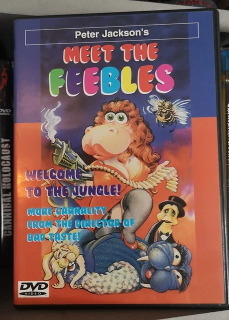 MEET THE FEEBLES DVD Substance Release RARE. Peter Jackson £5.00 ...