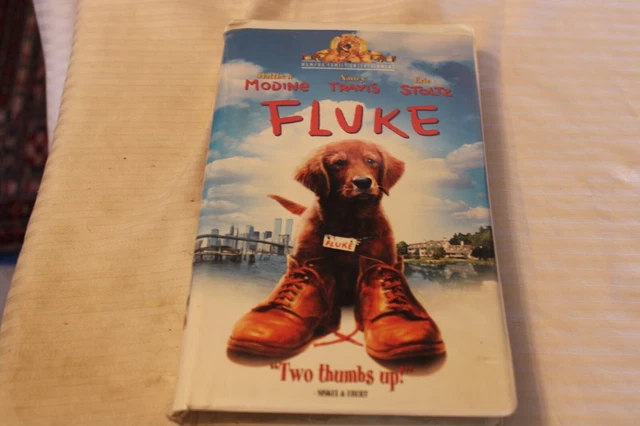 FLUKE (VHS, 1996, Clamshell; Family Entertainment) Matthew Modine ...