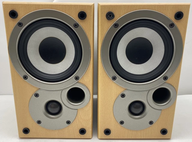 DENON MISSION SC-M50 Hi-Fi Bookshelf Speakers Wired 6 Ohms 20-50w FREE ...