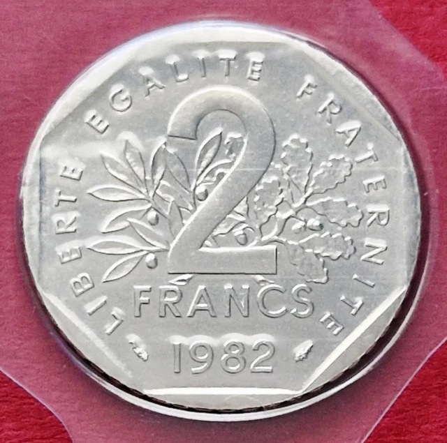 RARE EN FDC 2 francs 1982 semeuse en nickel du coffret MDP lettre suivie EUR 2,90 - PicClick FR