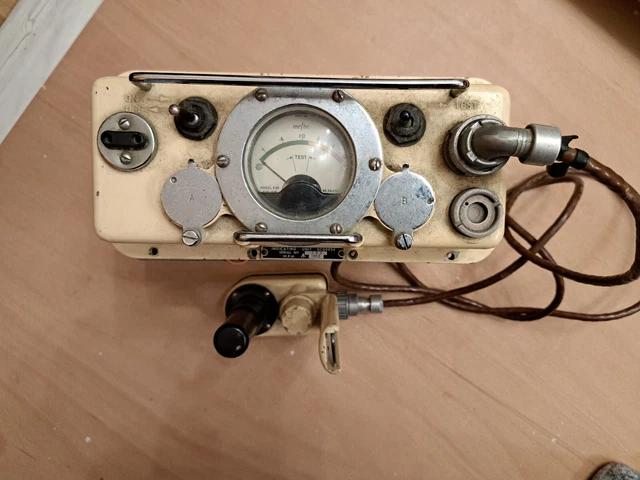 BRITISH CIVIL DEFENCE Military Contamination Meter, No. 1 £25.00 ...