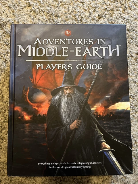 ADVENTURES IN MIDDLE Earth Player's Guide Cubicle 7 2017 OPP AIME 5e ...