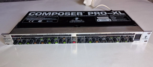 BEHRINGER COMPOSER PRO-XL MDX2600 Compressor De-Esser Limiter Expander ...