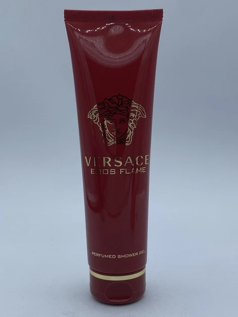 VERSACE EROS FLAME Perfumed Shower Gel 5.0 Fl.oz 150 Ml NEW W/O Box ...