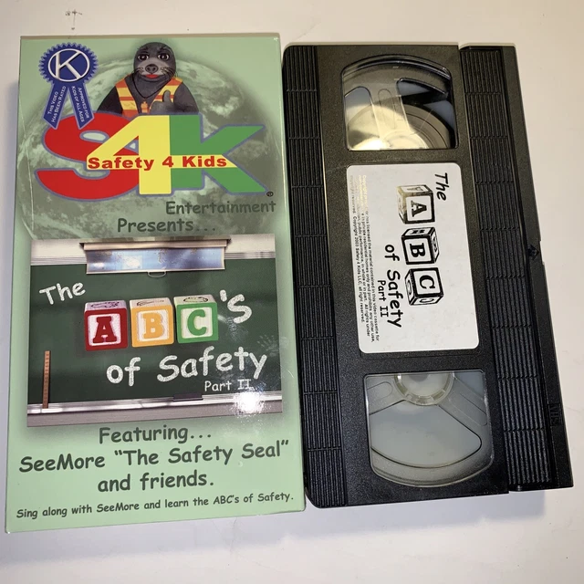 SAFETY FOR KIDS The ABCs Of Safety VHS £16.51 - PicClick UK