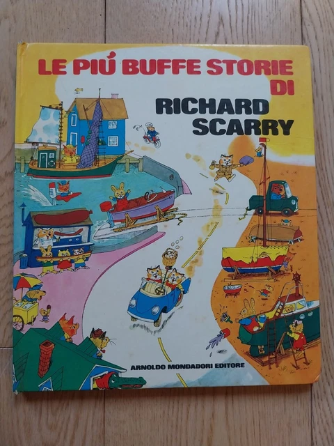 LE PIÙ BUFFE storie di Richard Scarry, 1°Ed. Le Pietre Preziose 1974 ...