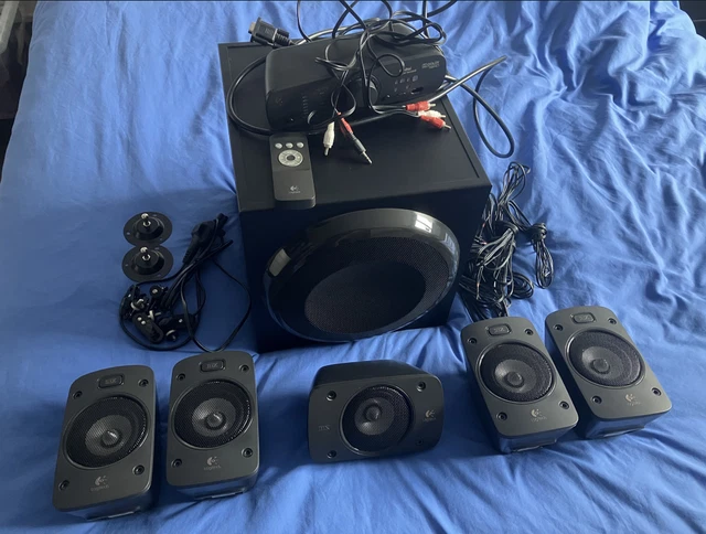 LOGITECH Z906 5.1 SURROUND SOUND SPEAKER SYSTEM - THX, Dolby Digital ...