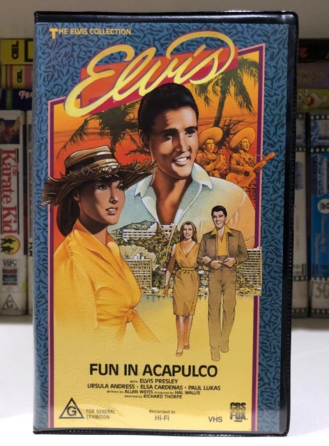 ELVIS - FUN In Acapulco - Elvis Preslie & Ursula Andress - Vhs $29.95 ...
