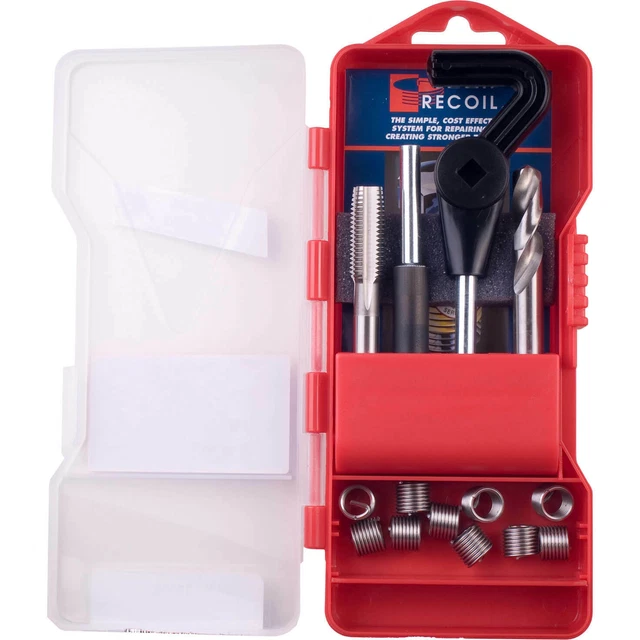 RECOIL THREAD REPAIR PRO XL Kit Thread Metric M8 1.0mm £40.95 - PicClick UK