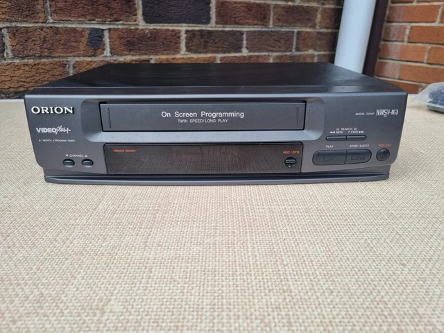 ORION VCR VIDEO Cassette Recorder VHS Player With Video Plus FREE POST ...