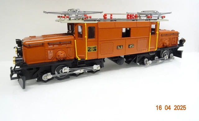 LGB SPUR G 2040 Schweiz E-Lok Ge 6/6 Krokodil braun der RhB Top in OVP JL151 EUR 549,99 ...