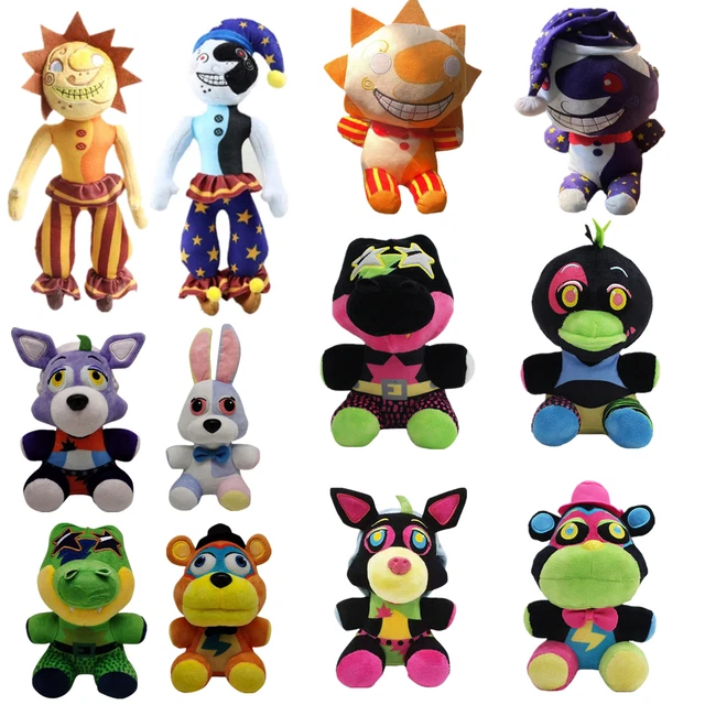 FNAF FIVE NIGHTS At Freddy's Security Breach Gator Plush Toys Plushie ...