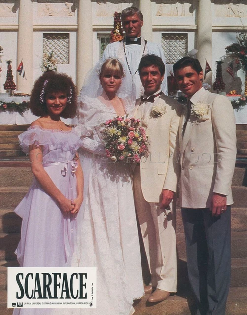 AL PACINO MICHELLE Pfeiffer Steven Bauer Scarface 1983 Lobby Card ...