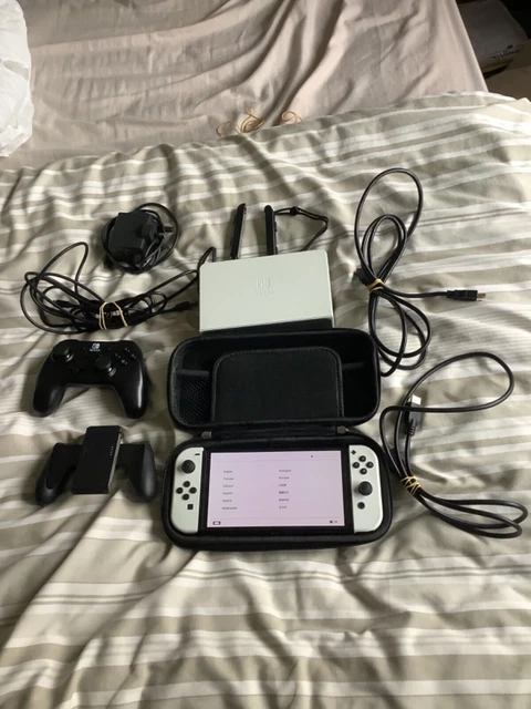NINTENDO SWITCH OLED Model Handheld Console HEG-001 - 64GB - White ...