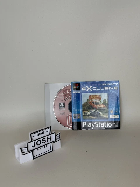 THE DUKES OF hazzard (PlayStation One-PS1) DISK & Front Cover Art ONLY ...