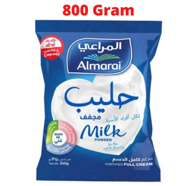 ALMARAI INSTANT FULL Cream Milk Powder (800 grammes) المراعي حليب بودرة ...