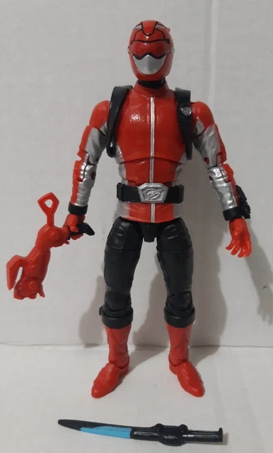 HASBRO POWER RANGERS Lightning Collection Beast Morphers Red Ranger ...