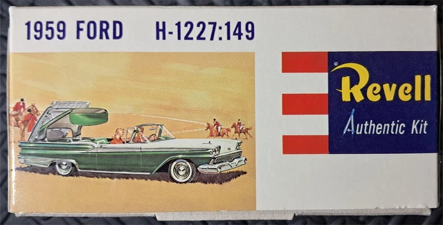 REVELL H-1227 1959 Ford Fairlane 500 Skyliner "50 Years of Revell" EUR ...