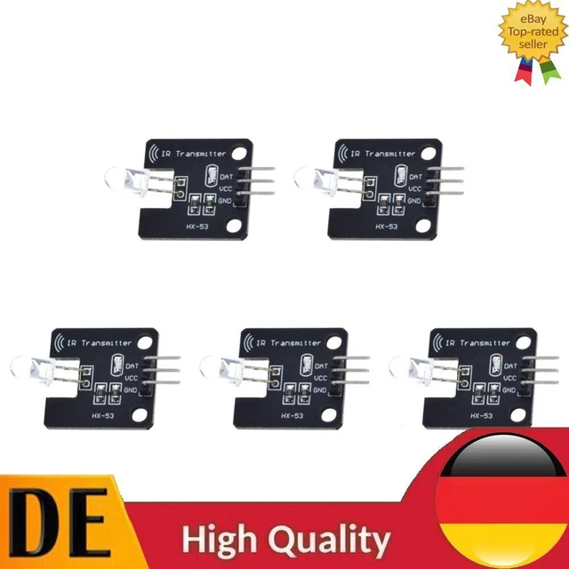 MODULO TRASMETTITORE IR digitale 38 kHz per modulo elettronico Arduino EUR 4,14 - PicClick IT