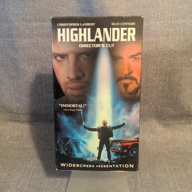 HIGHLANDER (1986) DIRECTOR'S Cut Widescreen (VHS, 2000) - Good Condition! £5.05 - PicClick UK