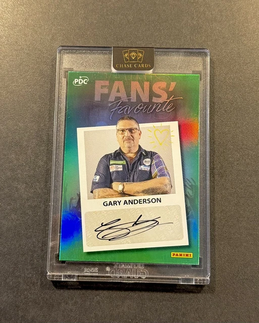 2026 PANINI PDC World Championship Darts - Gary Anderson - Auto /25 🚨 ...