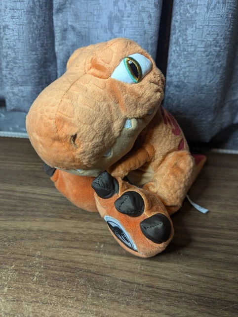 JURASSIC WORLD PARK Dinosaur Orange T-Rex Soft Toy Plush by Posh Paws £ ...
