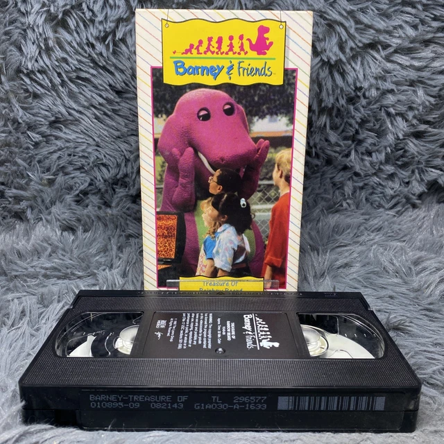BARNEY & FRIENDS - Treasure of Rainbow Beard VHS Tape 1992 Time Life ...