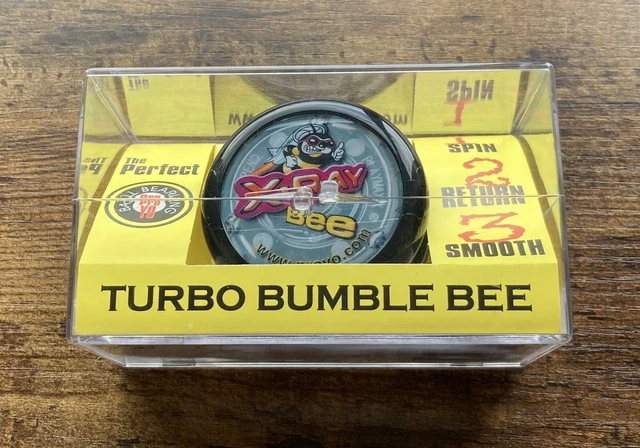 VINTAGE PLAYMAXX TURBO X Ray Bumble Bee Ball Bearing Proyo Translucent ...