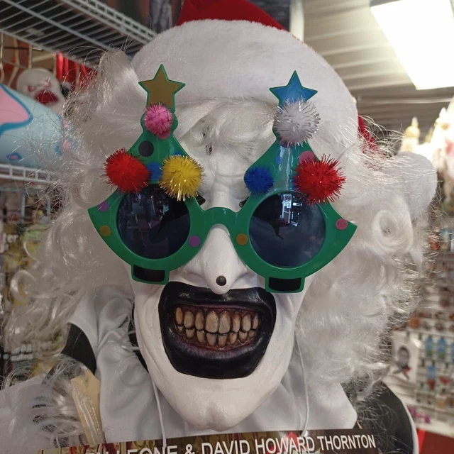 TERRIFIER 3 (2024) Art The Clown Christmas Tree Glasses Sunglasses ...