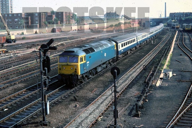 35MM SLIDE BR British Railways Diesel Loco Class 47 47523 Doncaster 1977 Orig £7.38 - PicClick UK