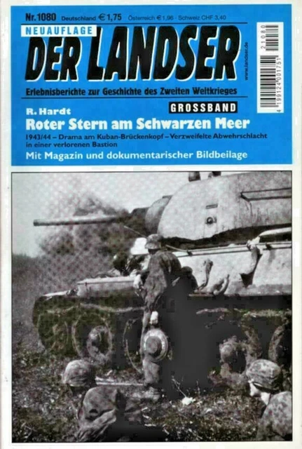 DER LANDSER NR.1080 "Roter Stern am Schwarzen Meer" Kuban Brückenkopf ...