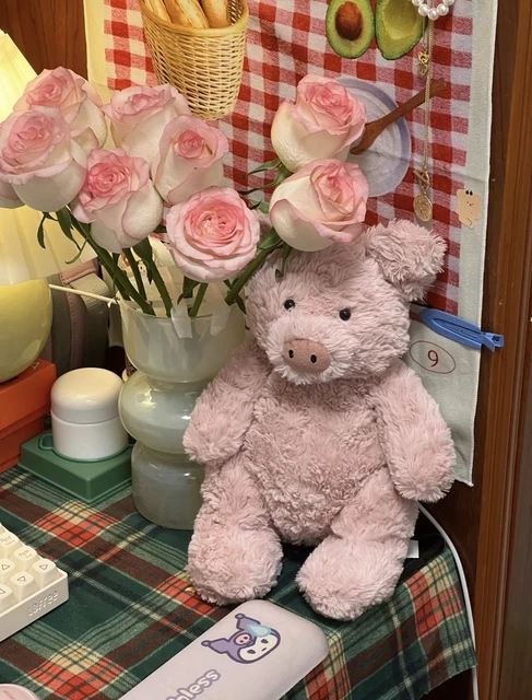 JELLYCAT BARNABUS PIG Plush: Stuffed toy piggy design for playtime ...