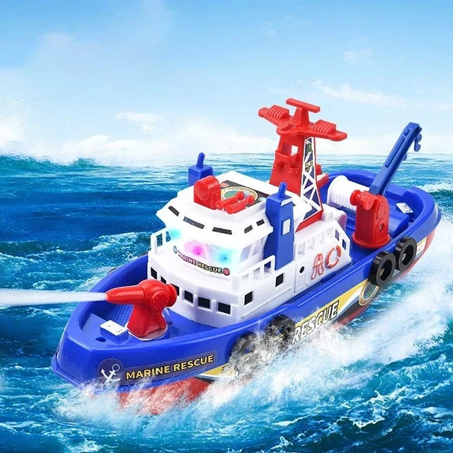 REALISTIC CRUISE SHIP Toy Automatic Steering Electric Boat Toy $30.69 ...