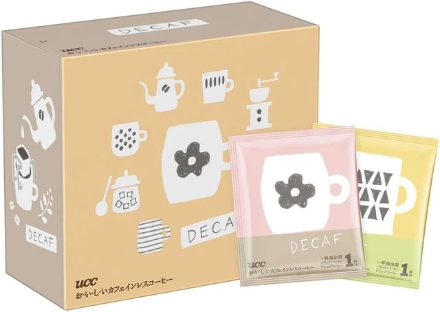 UCC DRIP DECAFFEINATED Coffee Decafe 50 bags 350g $74.58 - PicClick AU