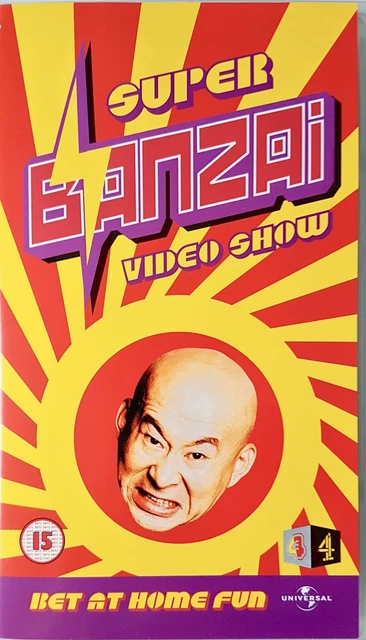 SUPER BANZAI VIDEO SHOW VHS Tape - Game Show Spoof - EXCELLENT ...
