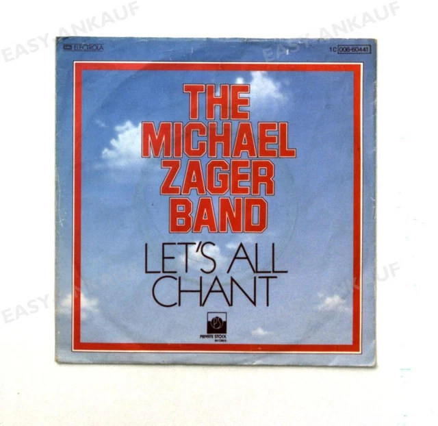 THE MICHAEL ZAGER Band - Let's All Chant 7in 1977 (VG/VG) . $8.79 ...