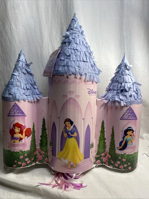 DISNEY CASTLE PULL String Pinata for Princess Birthday Party Hallmark ...